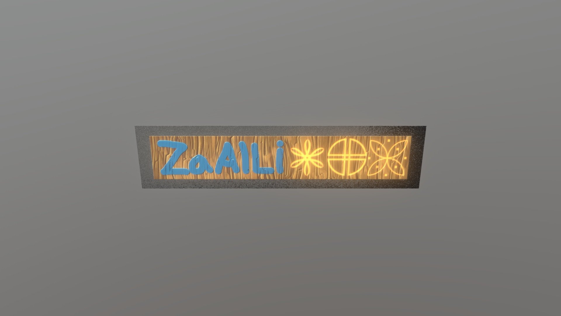 Zachary_Lierman-Name Plate - Download Free 3D model by ZachL ...