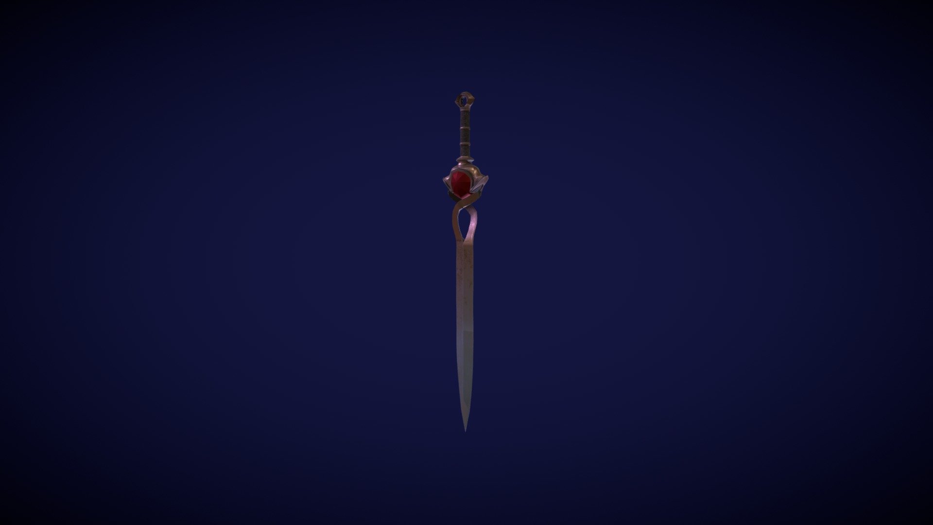 Red diamond sword - 3D model by AmandaCarmona [f47d326] - Sketchfab