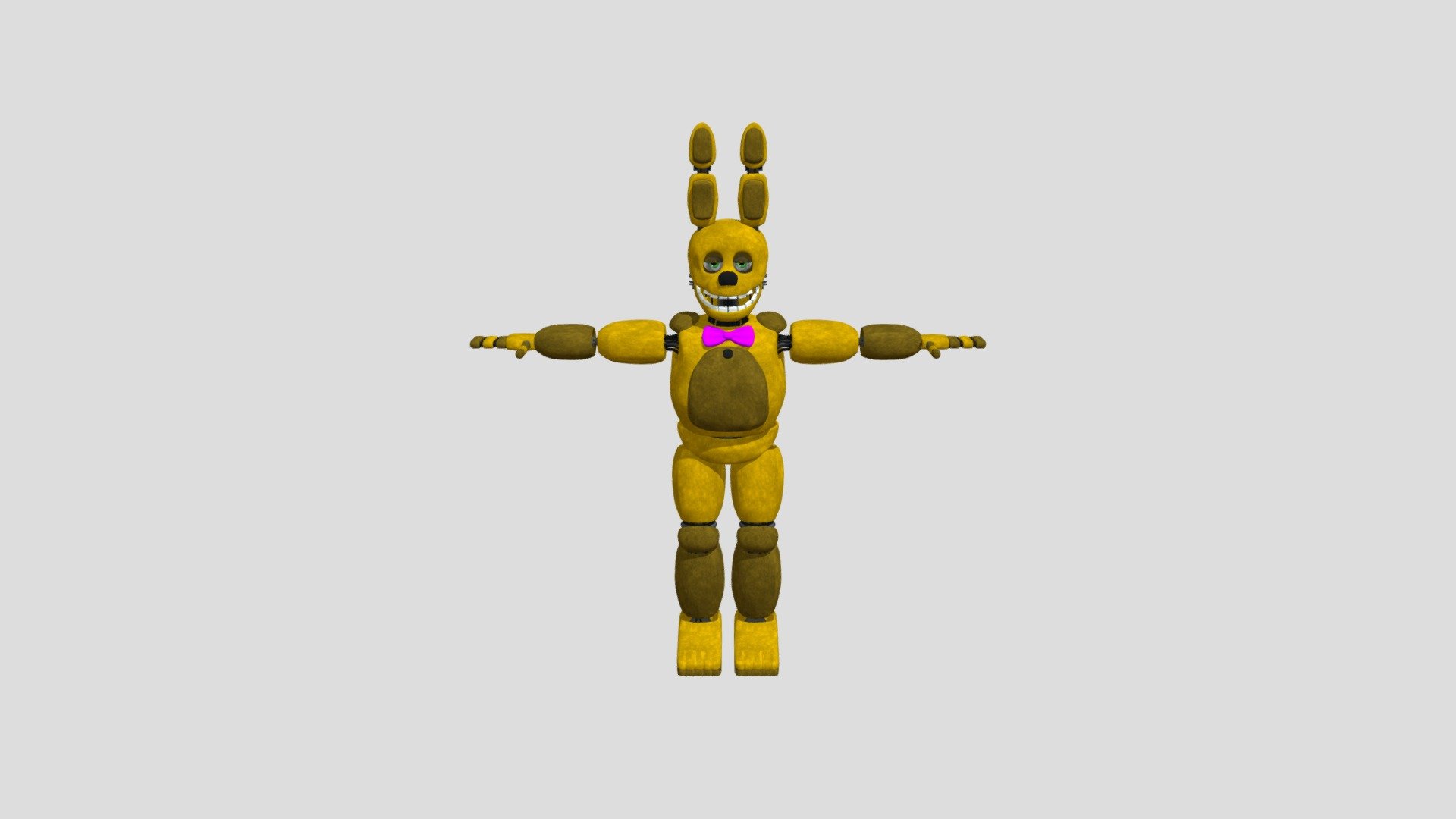 3D Spring Bonnie FNAFSFM1 - Download Free 3D model by kamdezbroz ...