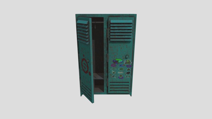 Locker 3D models - Sketchfab