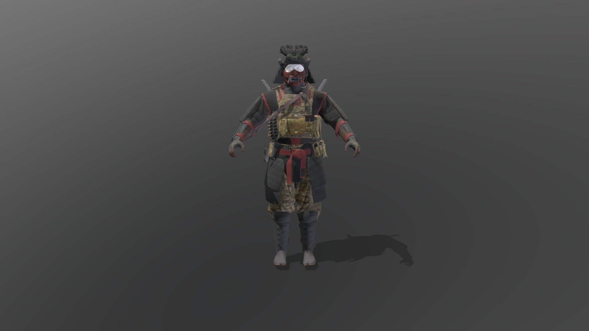 Call of Duty Modern Warfare_Ronin - Download Free 3D model by ...