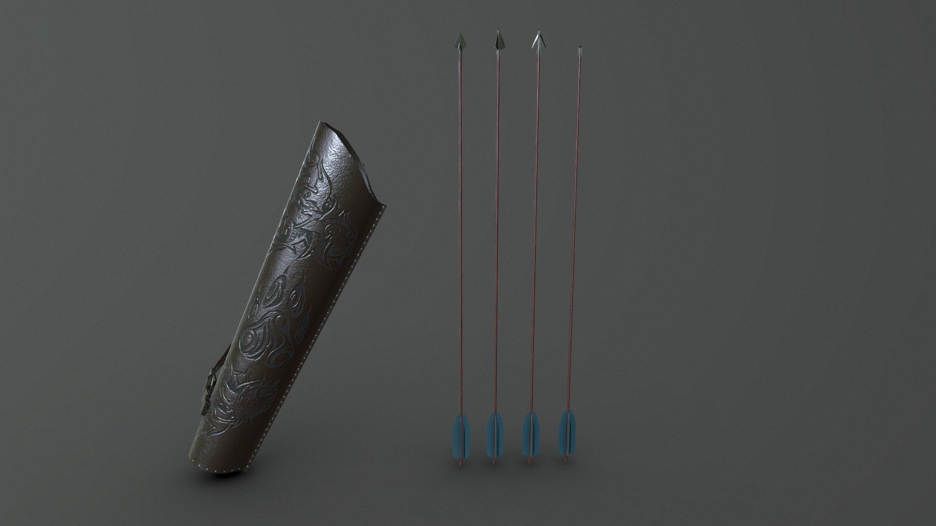 Quiver And Arrows - 3D model by Egor Surin (@stark.egor) [f480522 ...