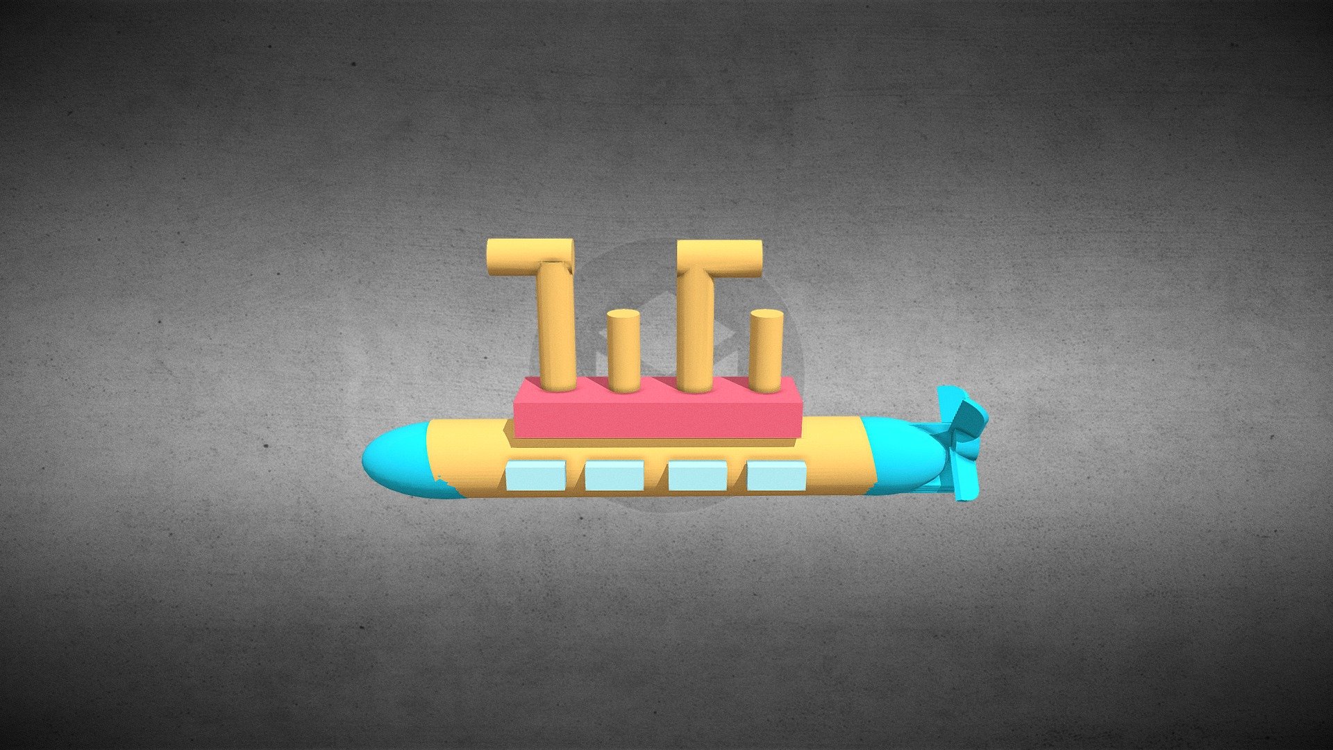 Basic Submarine - Download Free 3D model by Sundesus [f480ca6] - Sketchfab