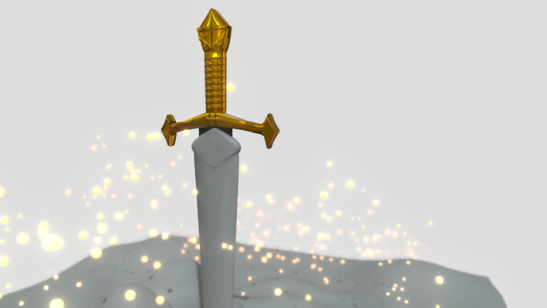 GOLD SWORD - Download Free 3D model by LOST (@faraon666rdsv) [f480ed7 ...