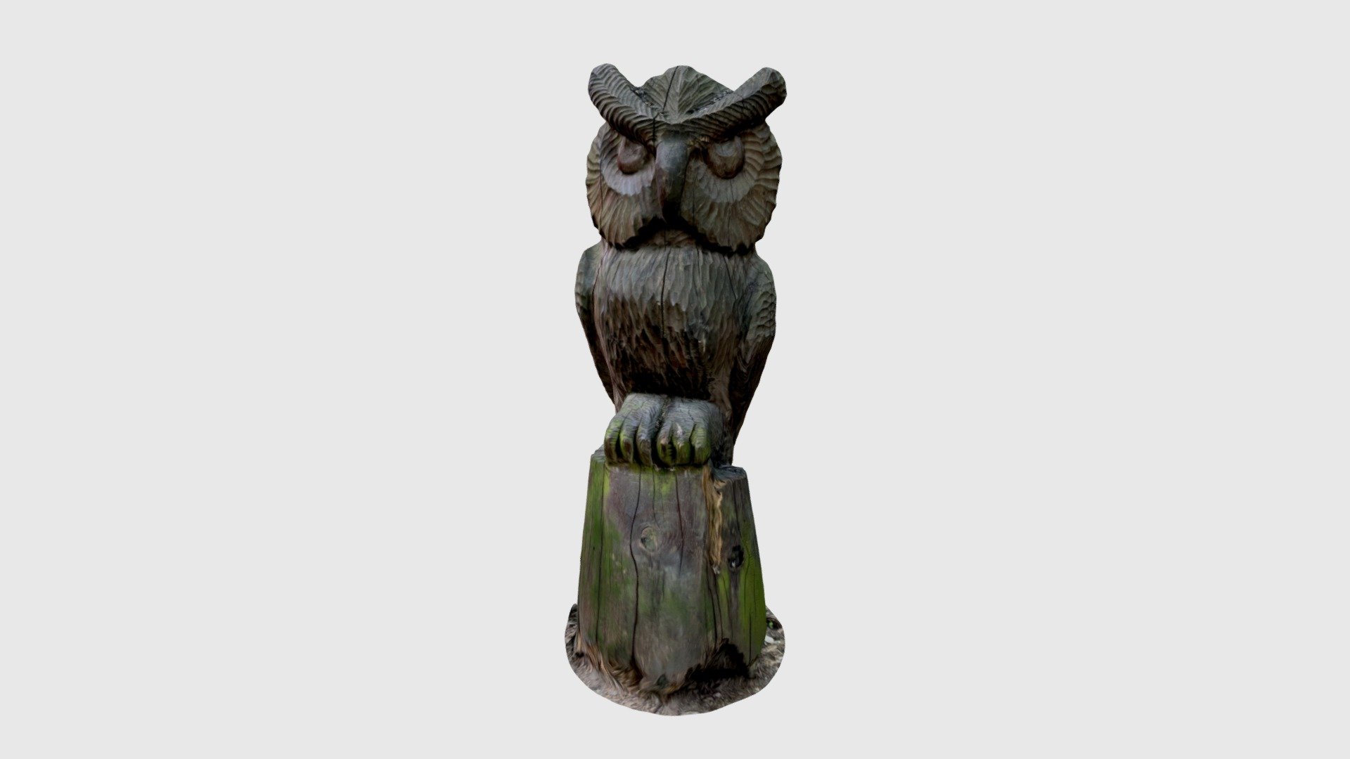 Wooden owl pillar 3d scan free - Download Free 3D model by brntpc ...