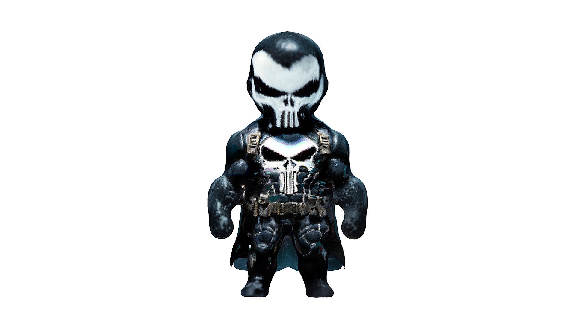 Punisher Funko Pop Chibi Style - Download Free 3D model by Fan Fiction ...