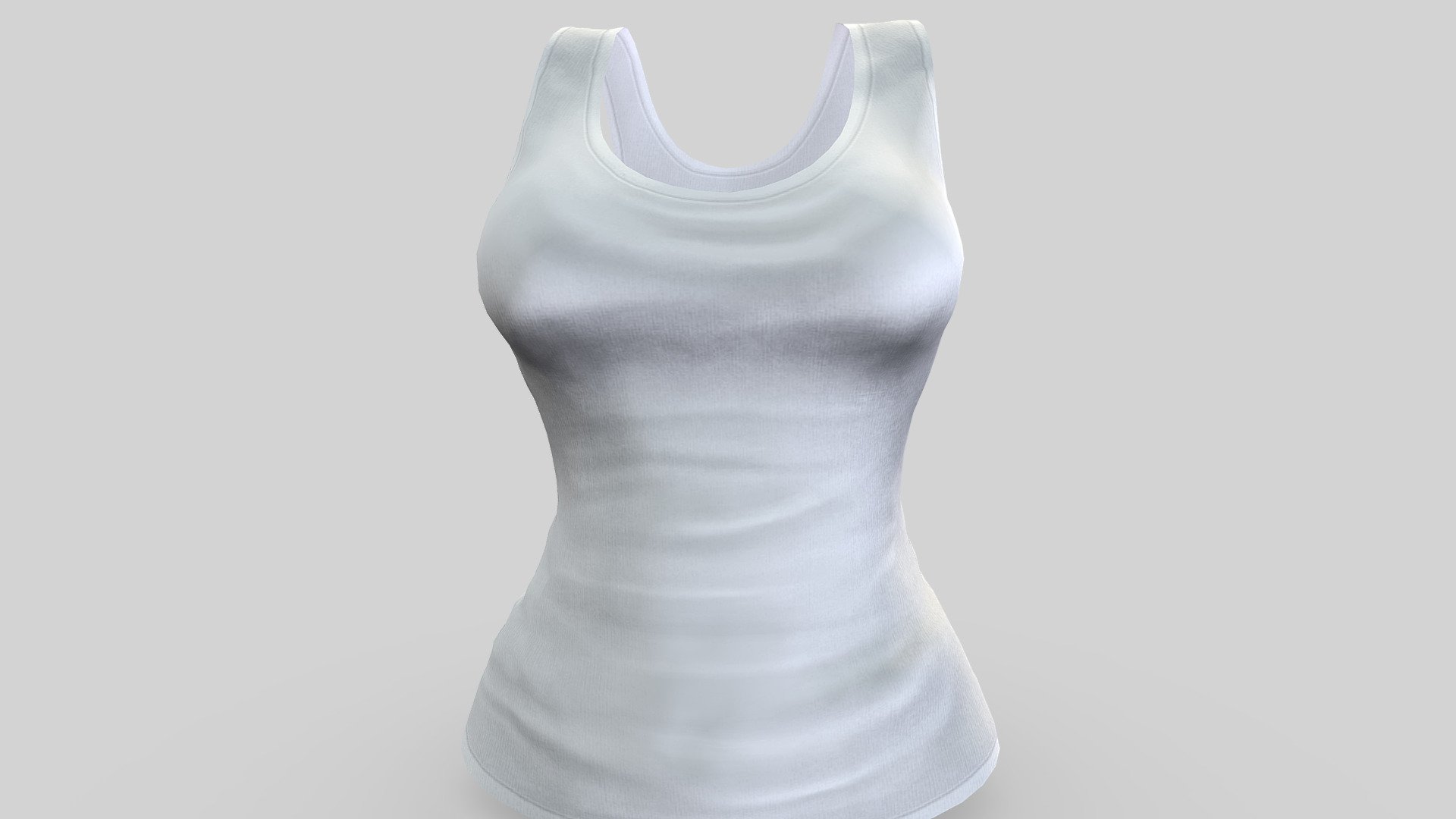 Female Vest Tank Top - Buy Royalty Free 3D model by 3dia [f482c37 ...