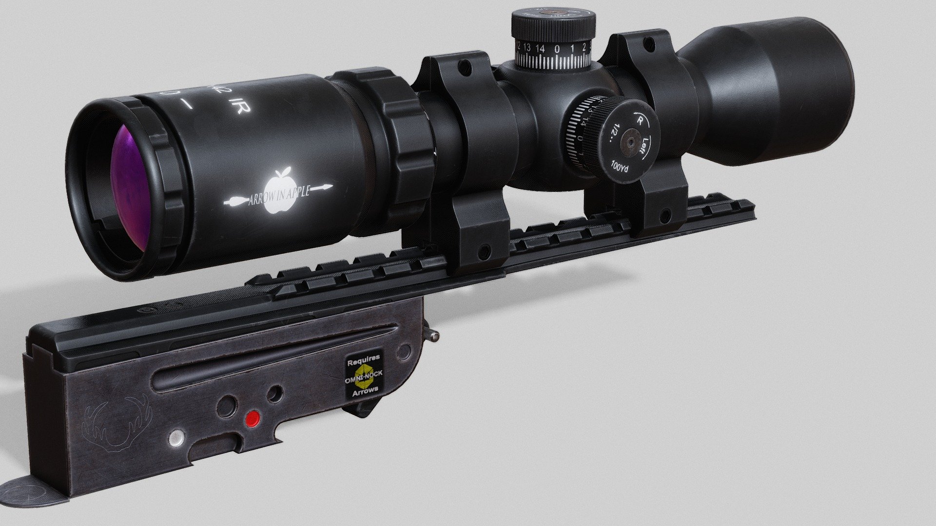 Hunting Scope - Download Free 3D model by ferasabdallah [f482d57 ...