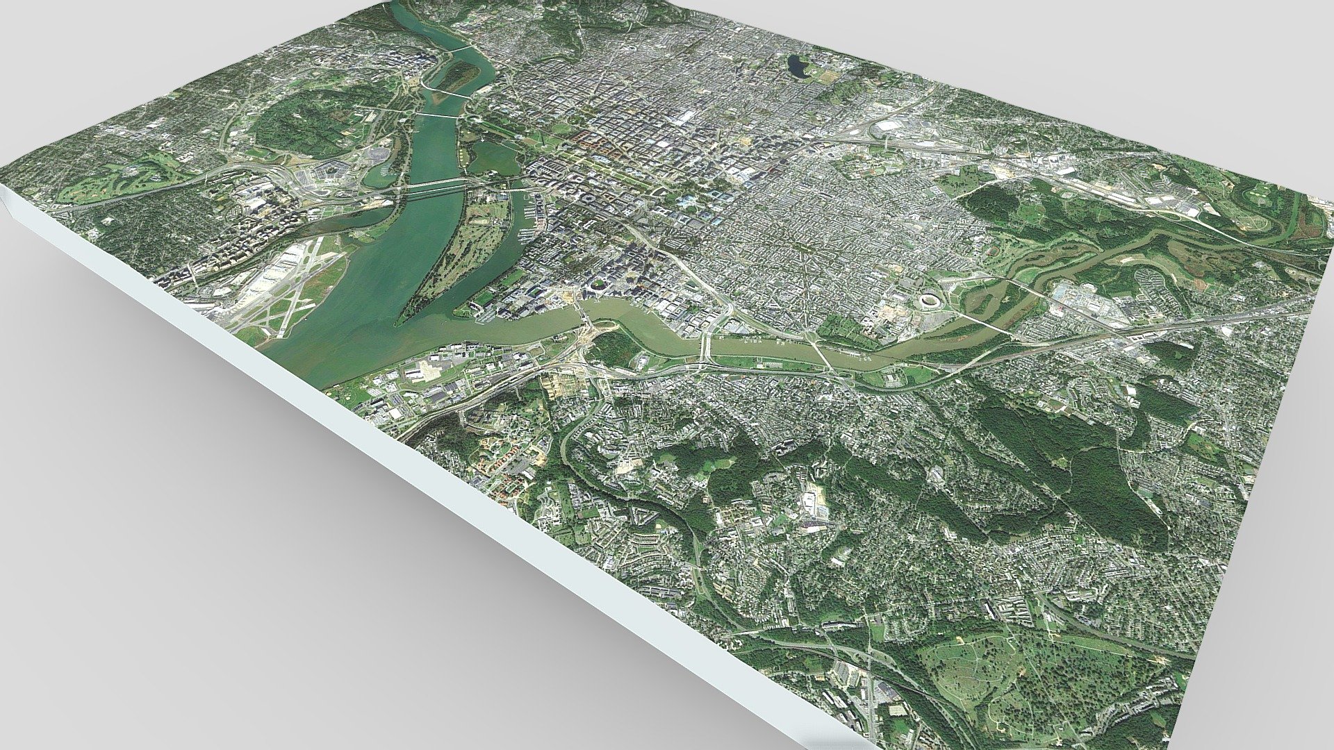 Washington - 3D model by e-sfera (@skolskaknjiga) [f4849d7] - Sketchfab