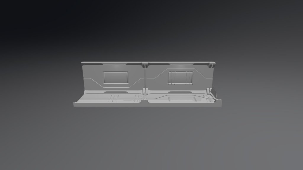 Sci Fi Runner Section - 3D model by deliriummy [f484dff] - Sketchfab