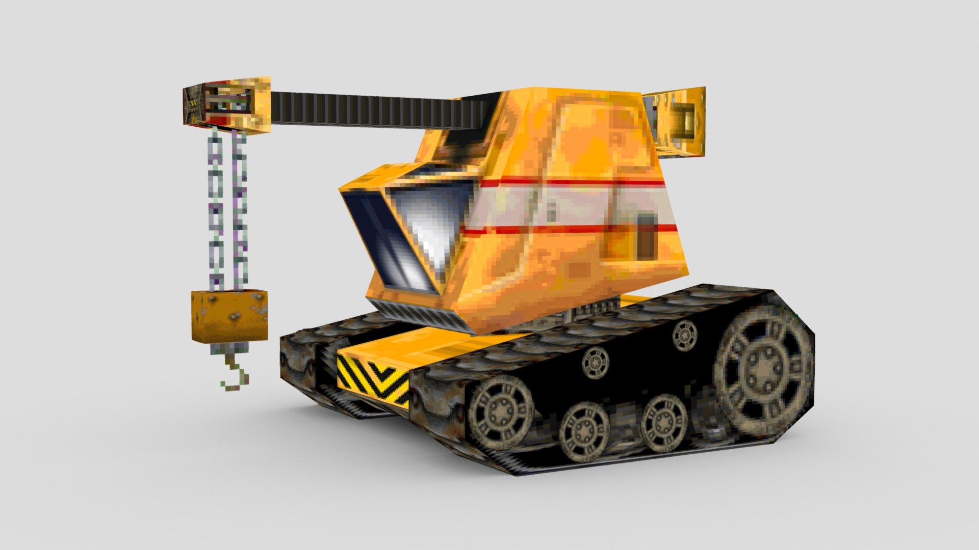 Drivable Crane - Download Free 3D model by Carmalogue [f48516e] - Sketchfab