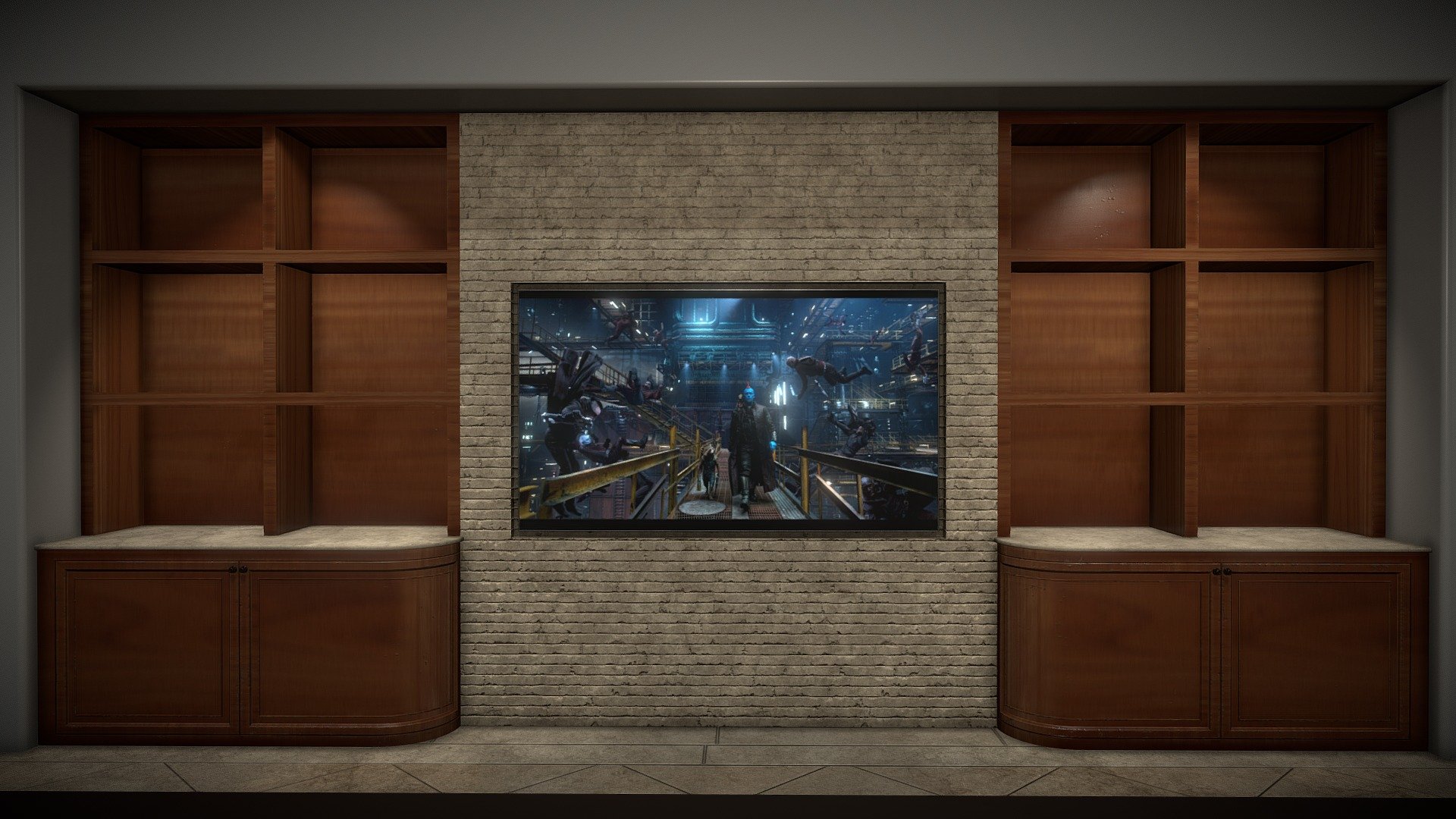 Living Room Concept - 3D model by Daniel Waltman (@dcwaltman) [f485794 ...