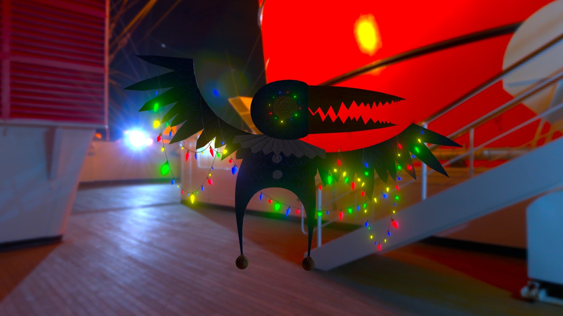 Hello Guest Crow Statue - Download Free 3D model by irons3th [f485975 ...