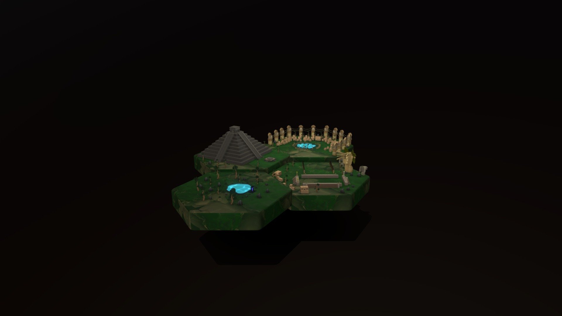 modular word - 3D model by Santi_Zeiss [f488058] - Sketchfab