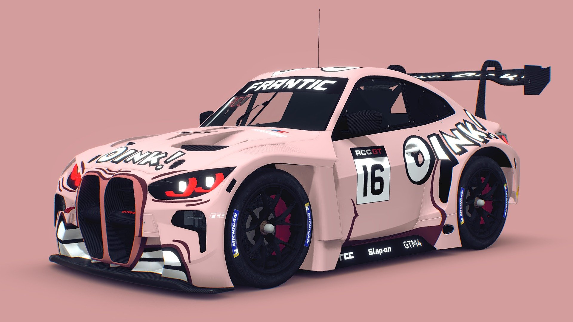 Cartoon Race Car - Mark 4 Hog Edition - Buy Royalty Free 3D model by ...