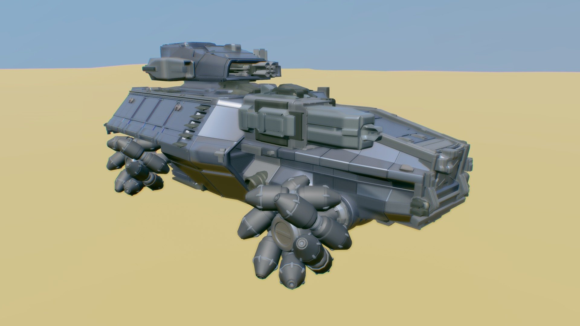 gits sandcrawler 01 - 3D model by 𝖟𝖙𝖗𝖟𝖙𝖗 (@ztrztr3) [f488c60] - Sketchfab