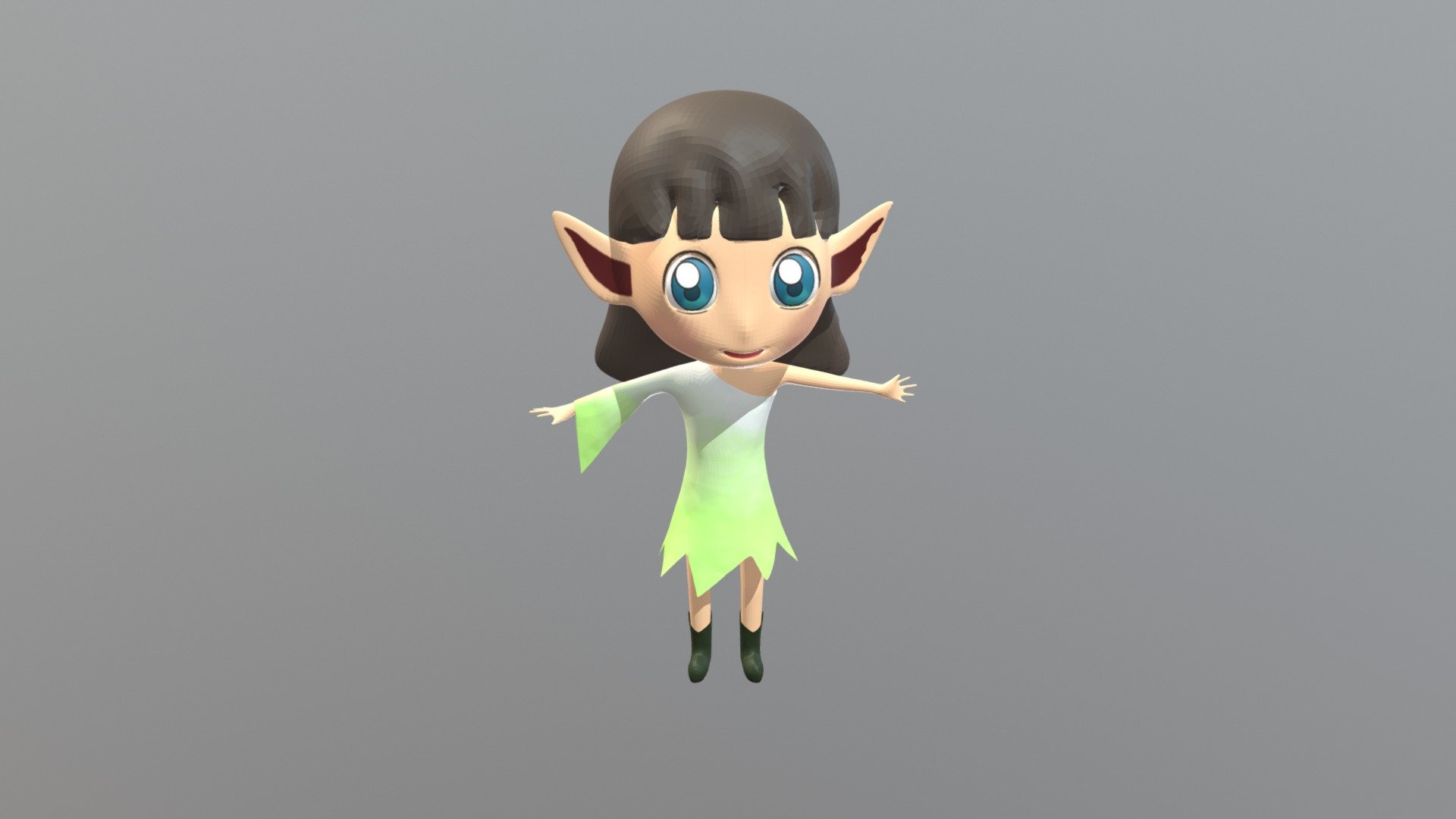 Elves - 3D model by JessicaHuang [f489b8e] - Sketchfab