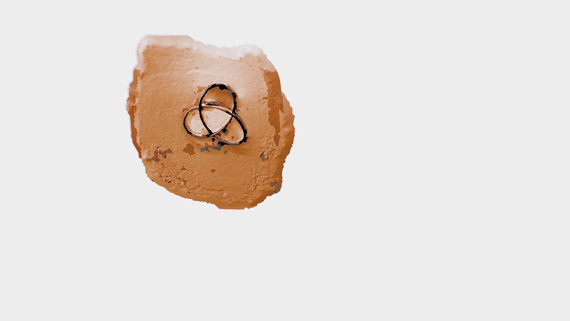 Fossil of Left-handed Trefoil Knot - 3D model by ichika.k [f48b66b ...