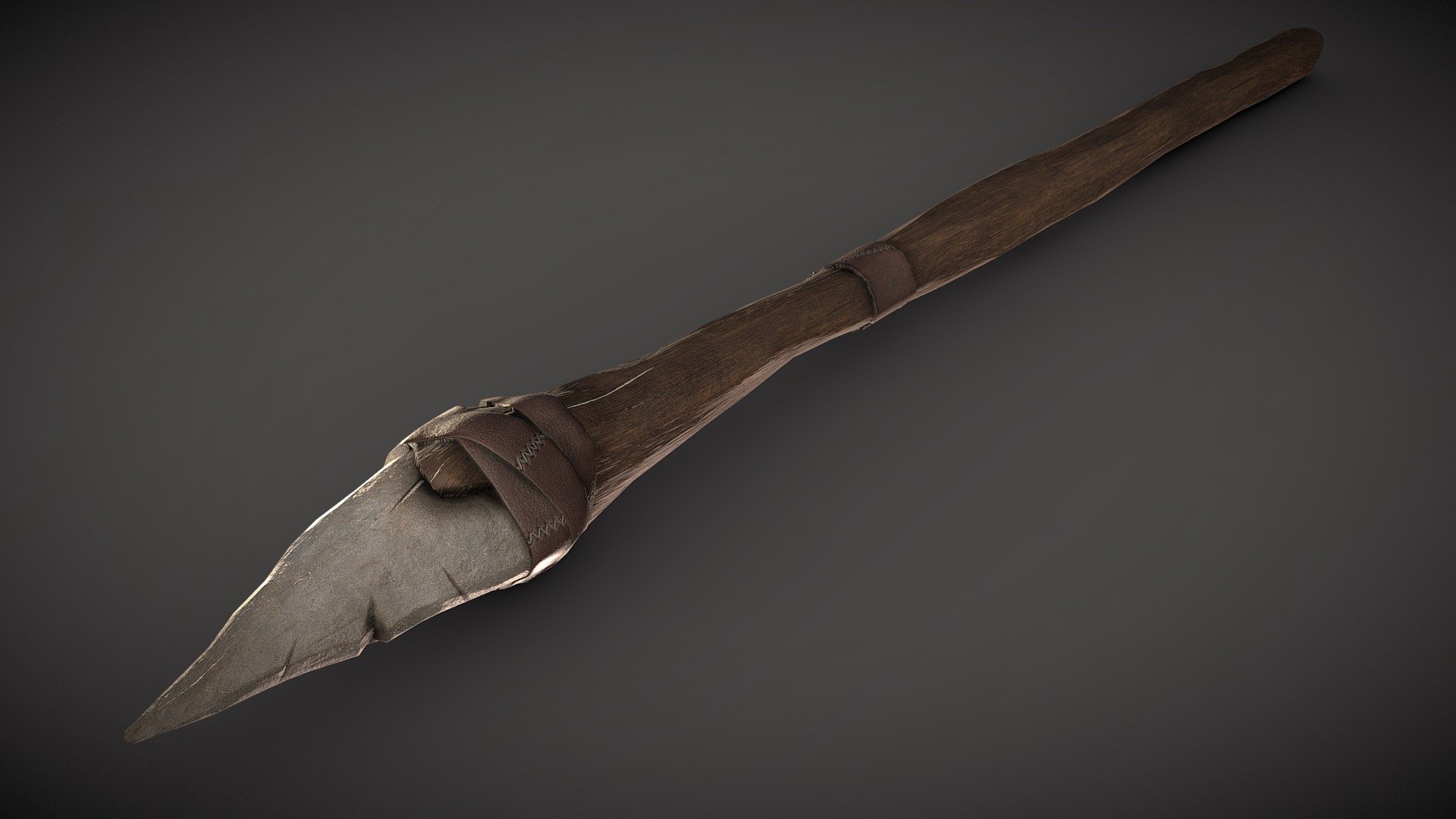 Spear - 3D model by Shedmon [f48bbea] - Sketchfab