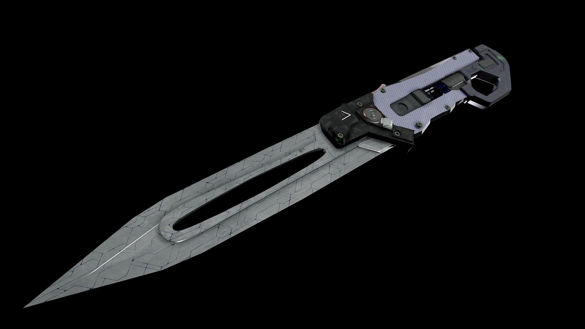 FREE Sci-fi Energy Knife - Download Free 3D model by nodgerty𓅂 ...
