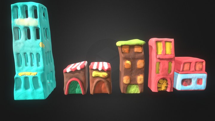 Play-dough 3D models - Sketchfab