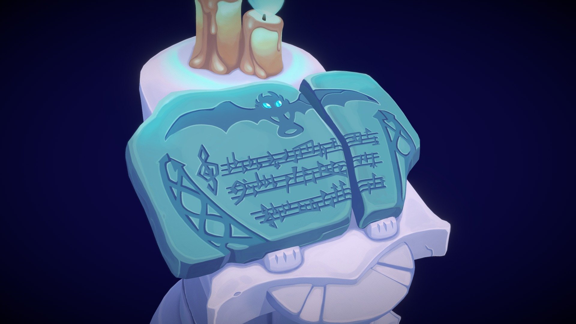 Magic Notes - 3D model by alisapozzz [f48e017] - Sketchfab