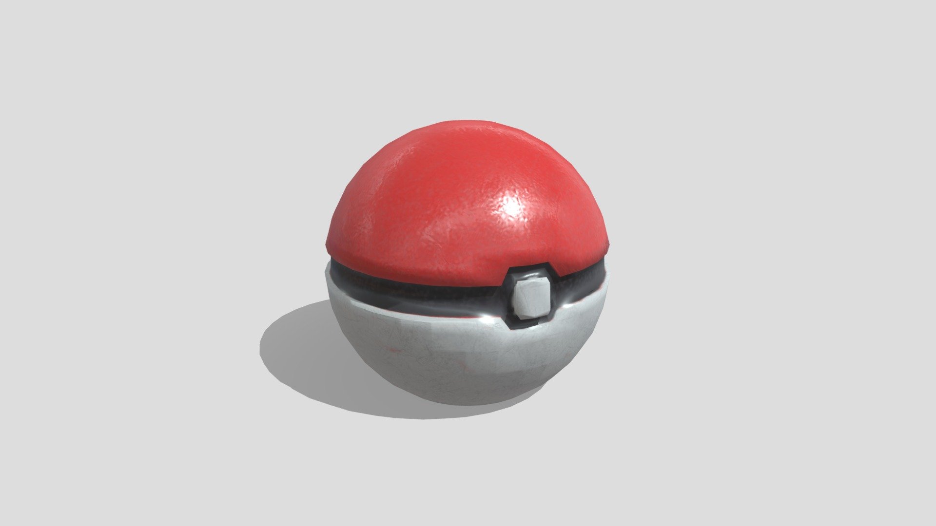 Pokeball - 3D model by elenacarodiaz [f48e8a1] - Sketchfab