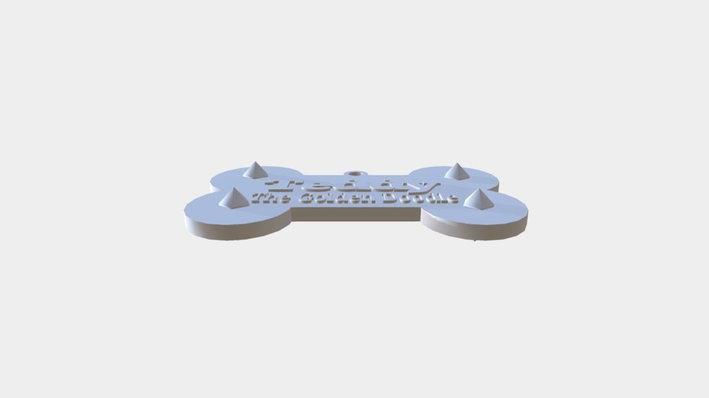 Dog Tag - 3D model by KIRAKIRA [f48f0d0] - Sketchfab