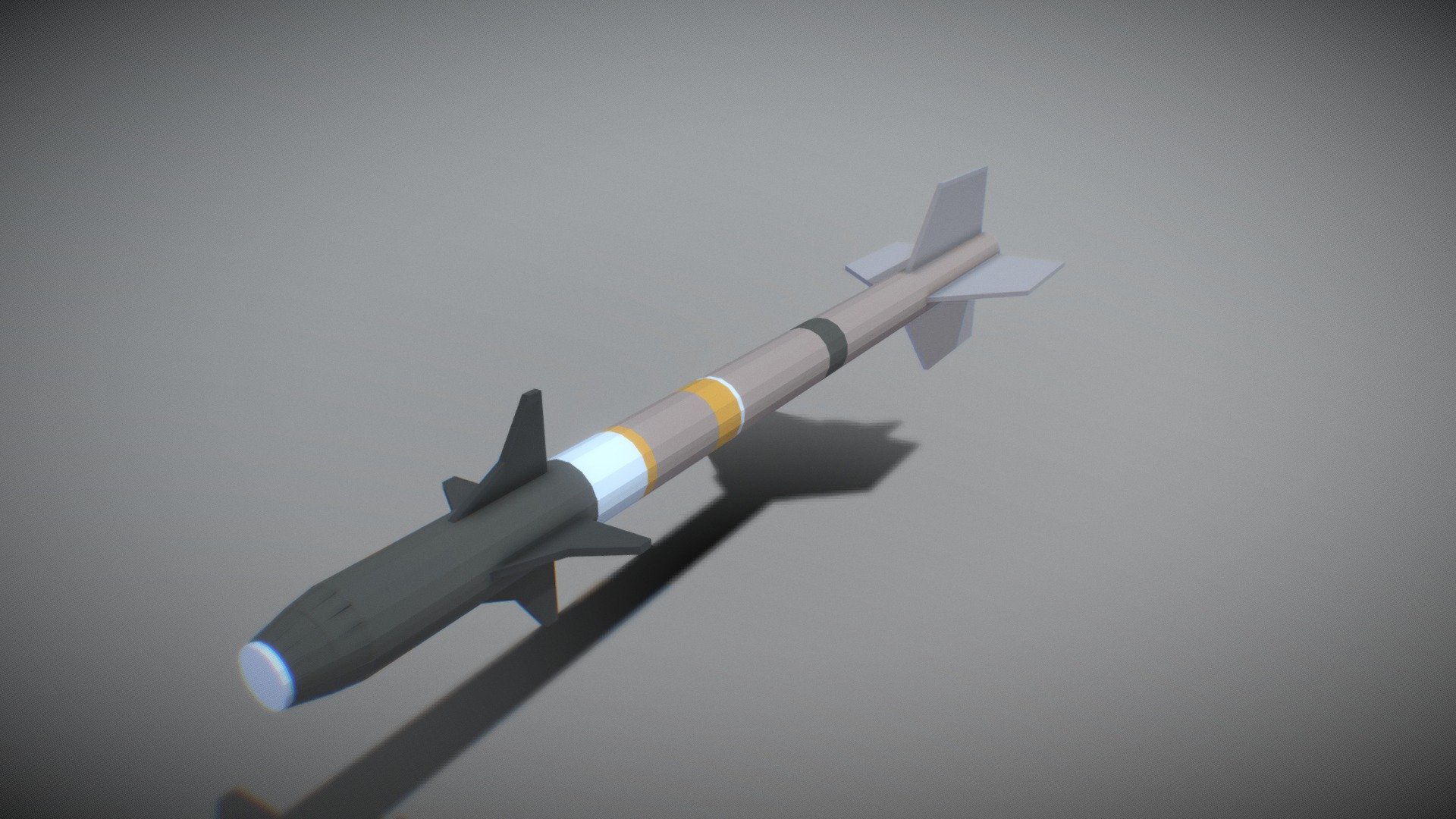 AIM-9 Sidewinder (Blockbench) - 3D model by MrGavnuk [f48f452] - Sketchfab