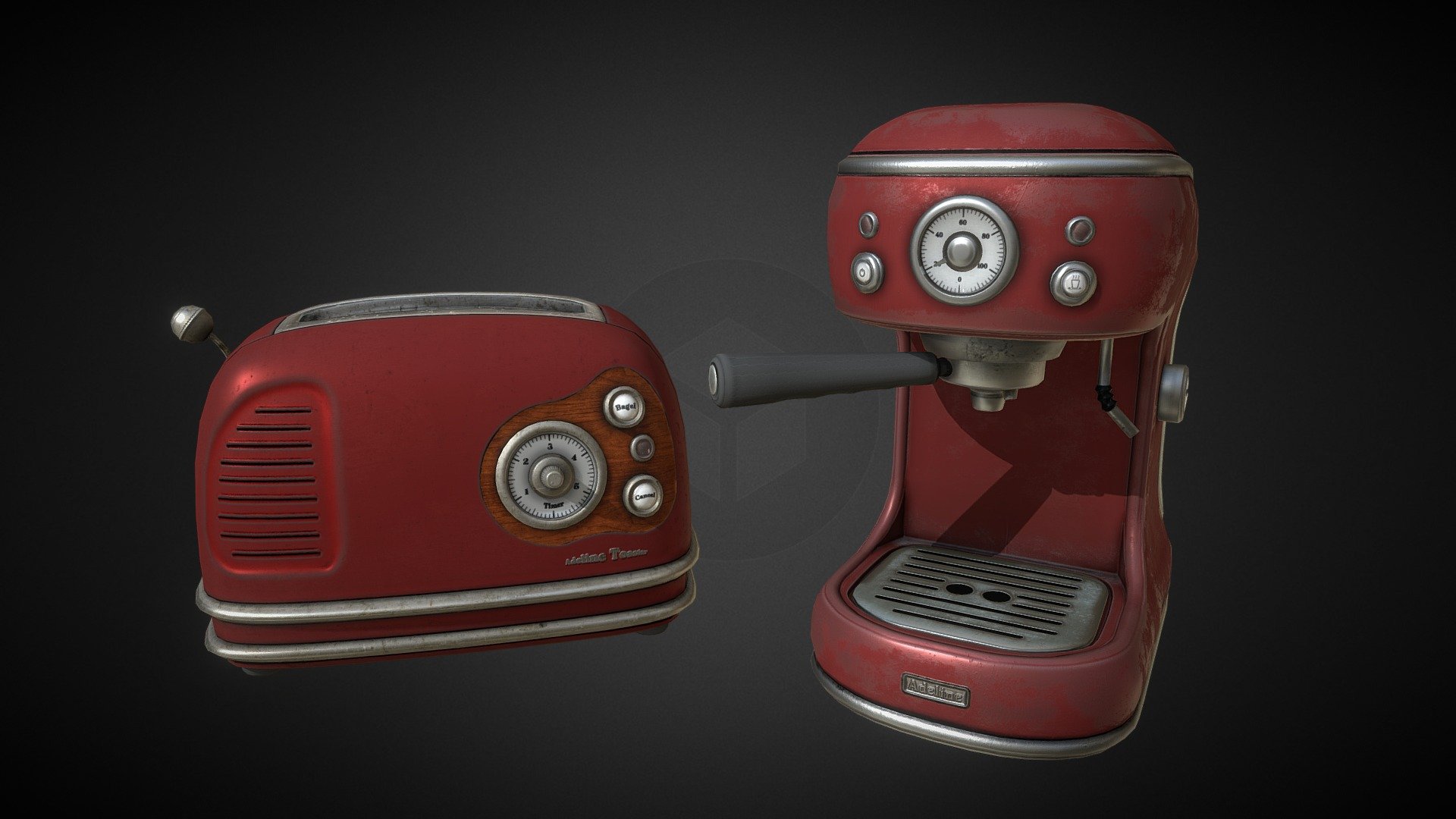 Adeline Home Appliances - 3D model by Zgon (@Z-gon) [f49020f] - Sketchfab