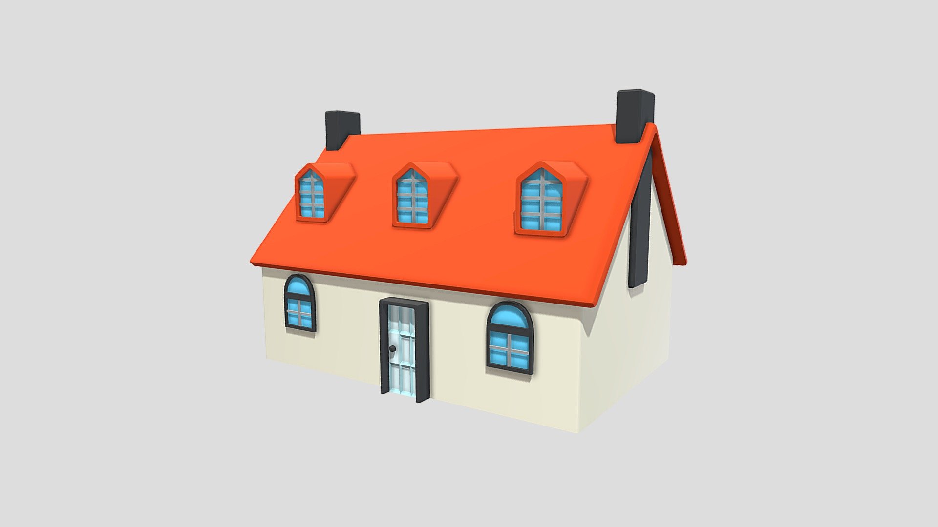 Post Medieval English Southern House - 3D model by emrekaygusuz ...