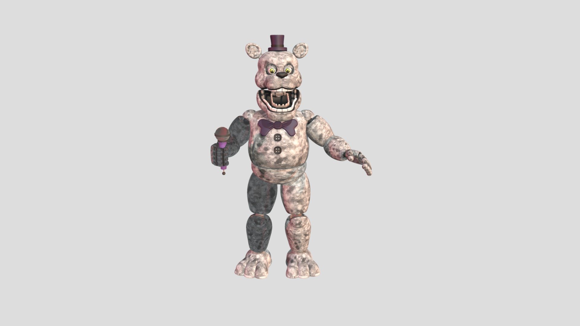 Stylized Fredbear And Springbonnie - Download Free 3D model by ...