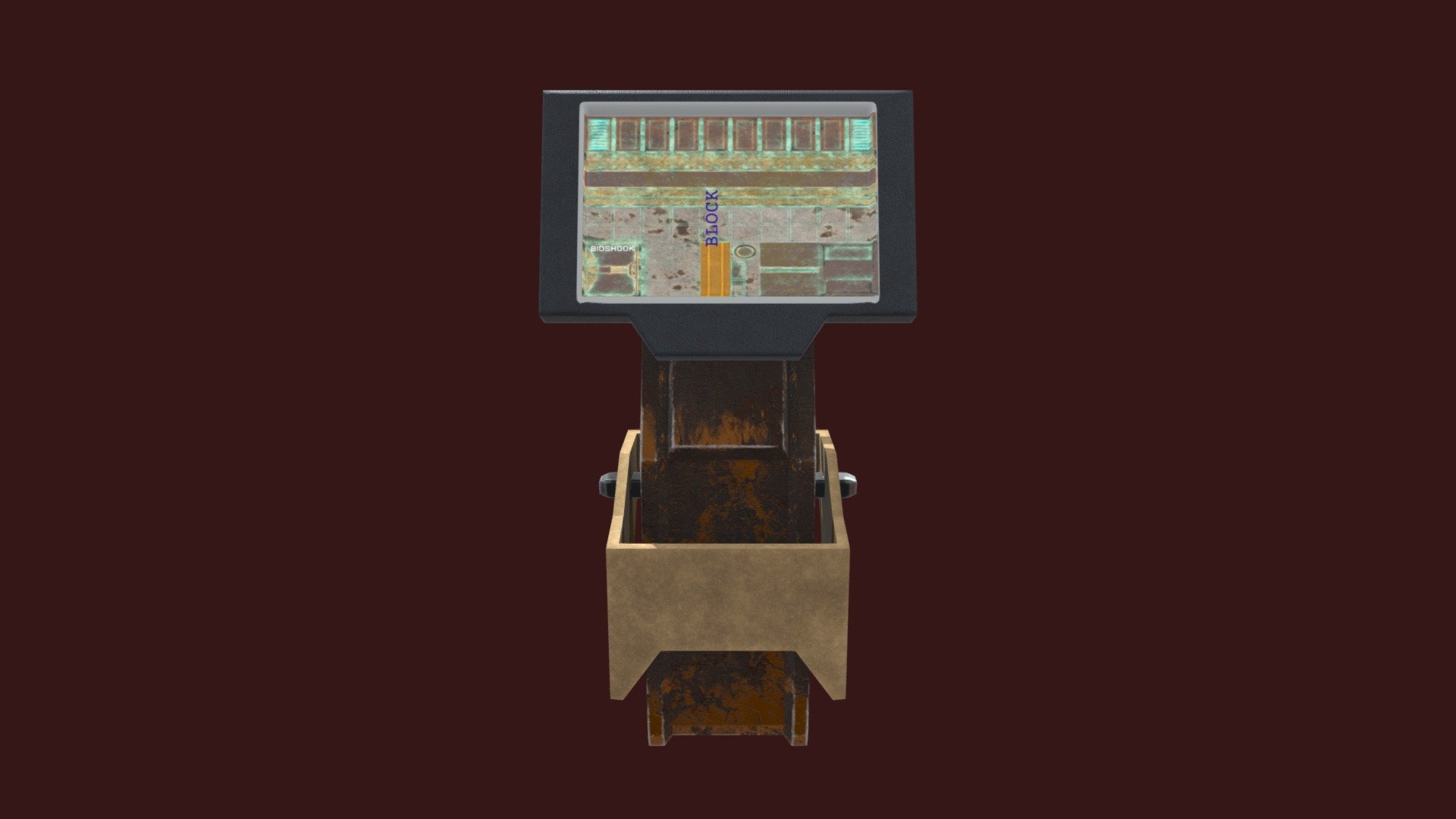 Console - 3D model by kitonga [f4940d4] - Sketchfab