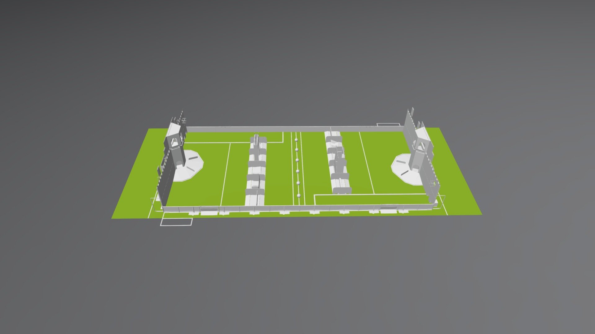 2016 FRC Stronghold Field Mark - 3D model by RoboTigers1796 [f494c71 ...