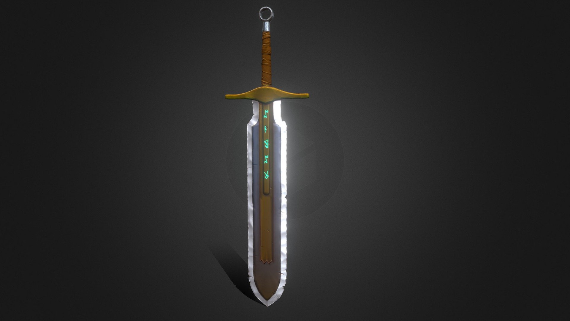 Stylized Sword - Download Free 3D model by greeneyed3DArtist ...