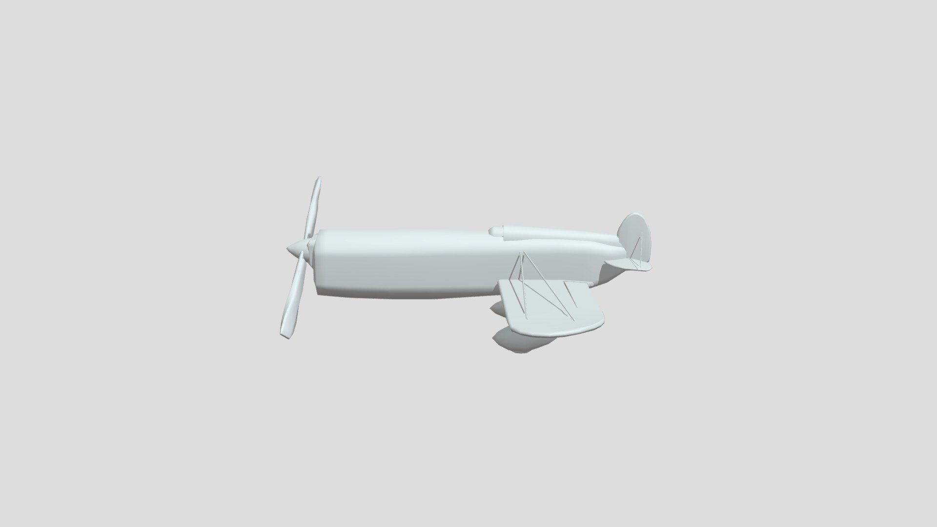 Stylized plane Uwnraped - 3D model by Ethan.Missault [f497de8] - Sketchfab