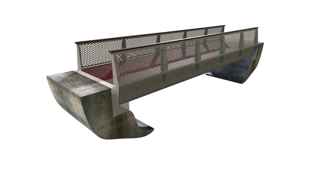 Footbridge - 3D model by ©Mabey Bridge. All rights reserved (@Mabey ...