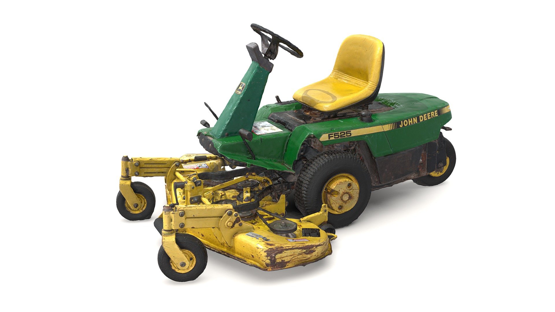 John Deere F525 Photogrammetry - Buy Royalty Free 3D model by Exitaph ...
