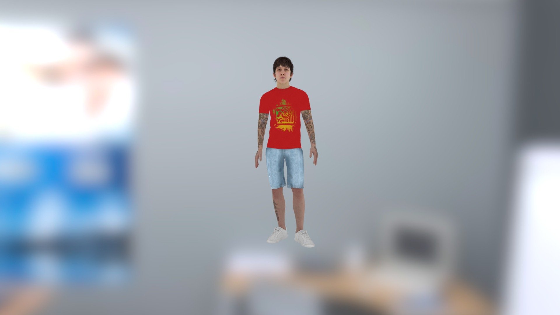 Standing Idle - 3D model by 2pendergraffsj [f49a11d] - Sketchfab