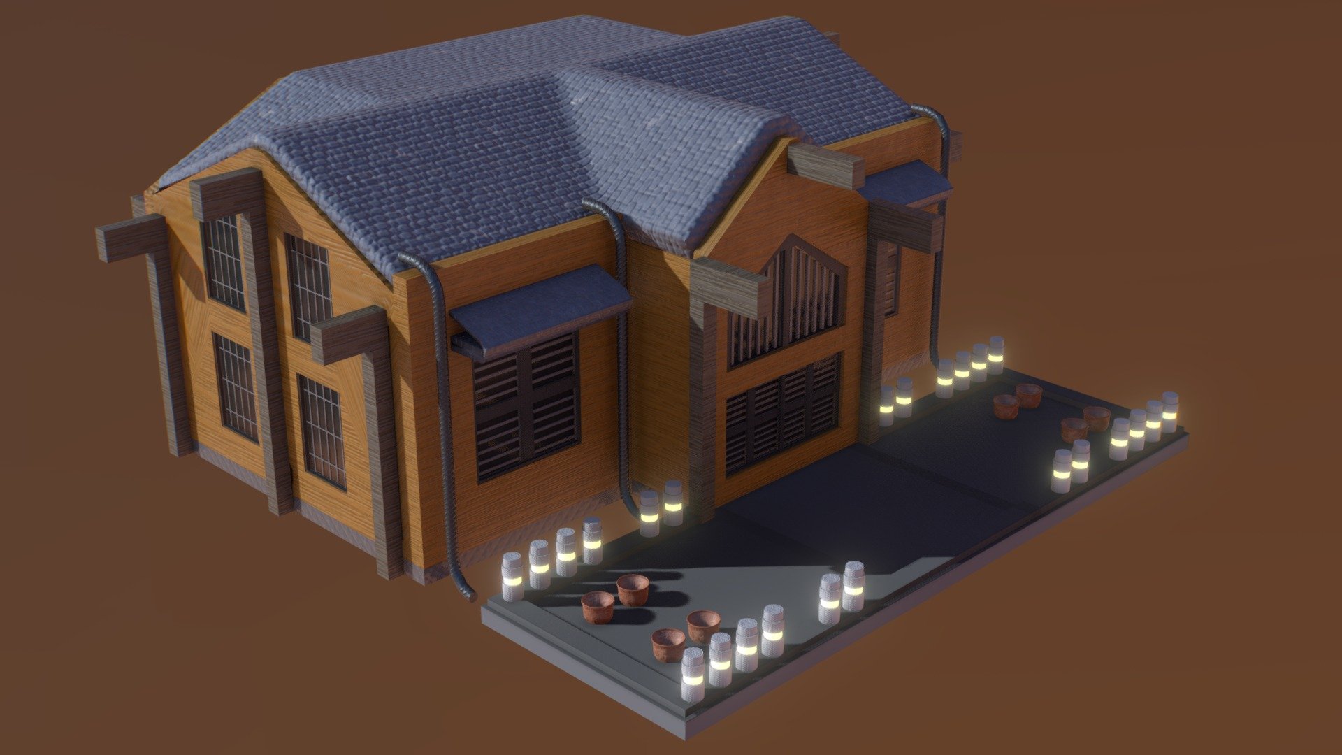 House - Download Free 3D model by WeSVa (@WSVideoCarta) [f49a274] - Sketchfab