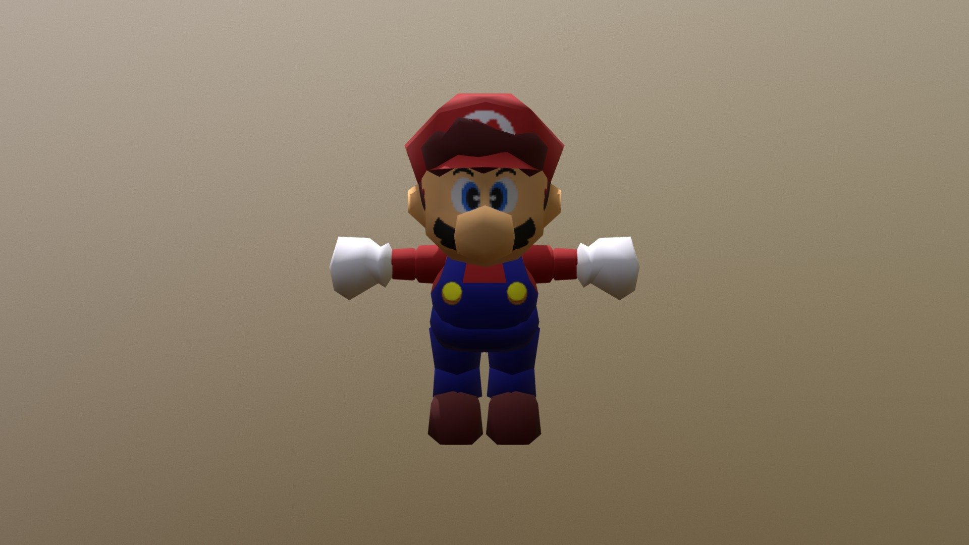 Mario64 - 3D model by littleknits [f49a525] - Sketchfab