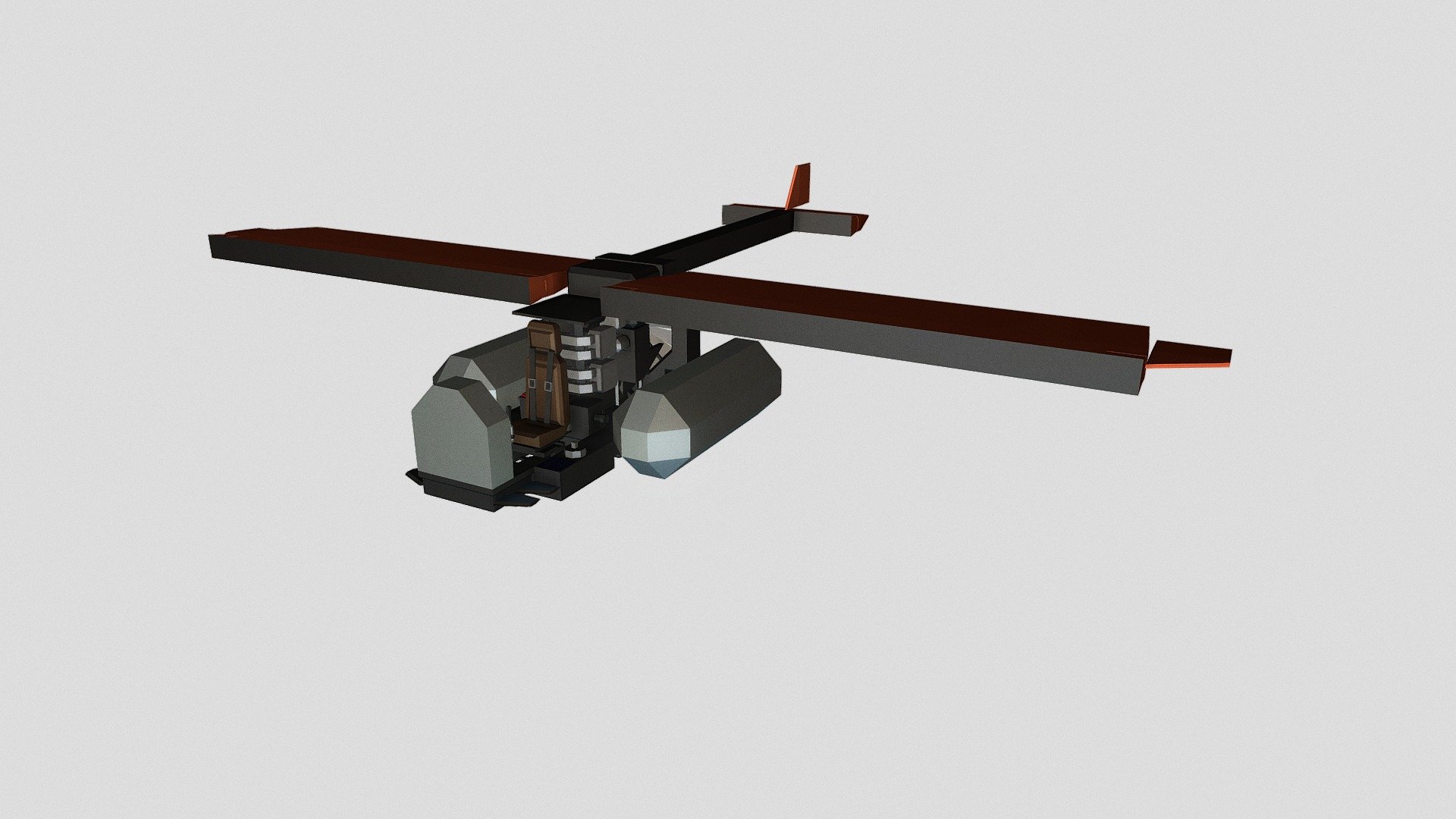 Ultralight Seaplane - Stormworks - Download Free 3D model by Thales ...
