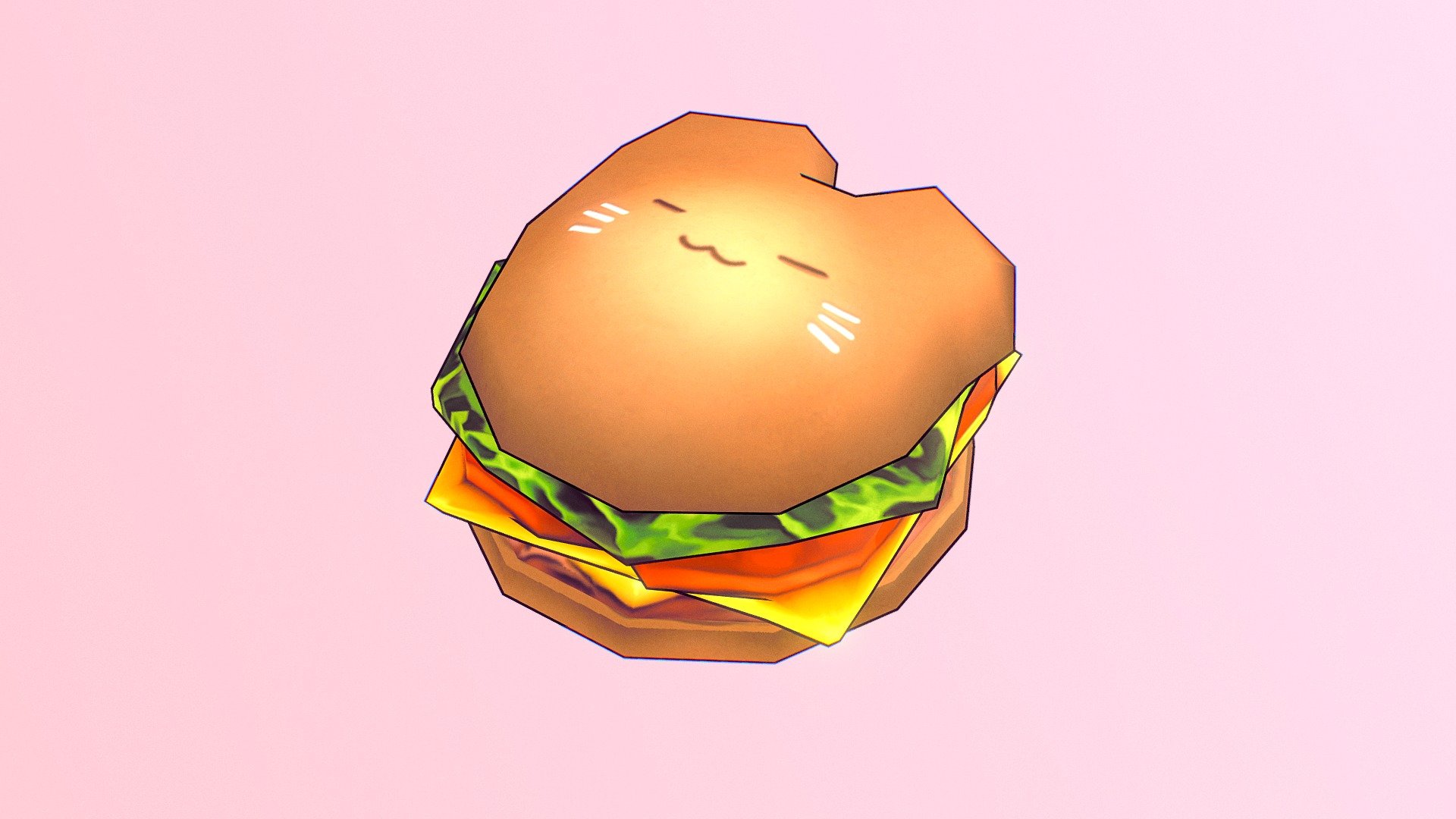 Purrger - 3D model by trsdz [f49c102] - Sketchfab