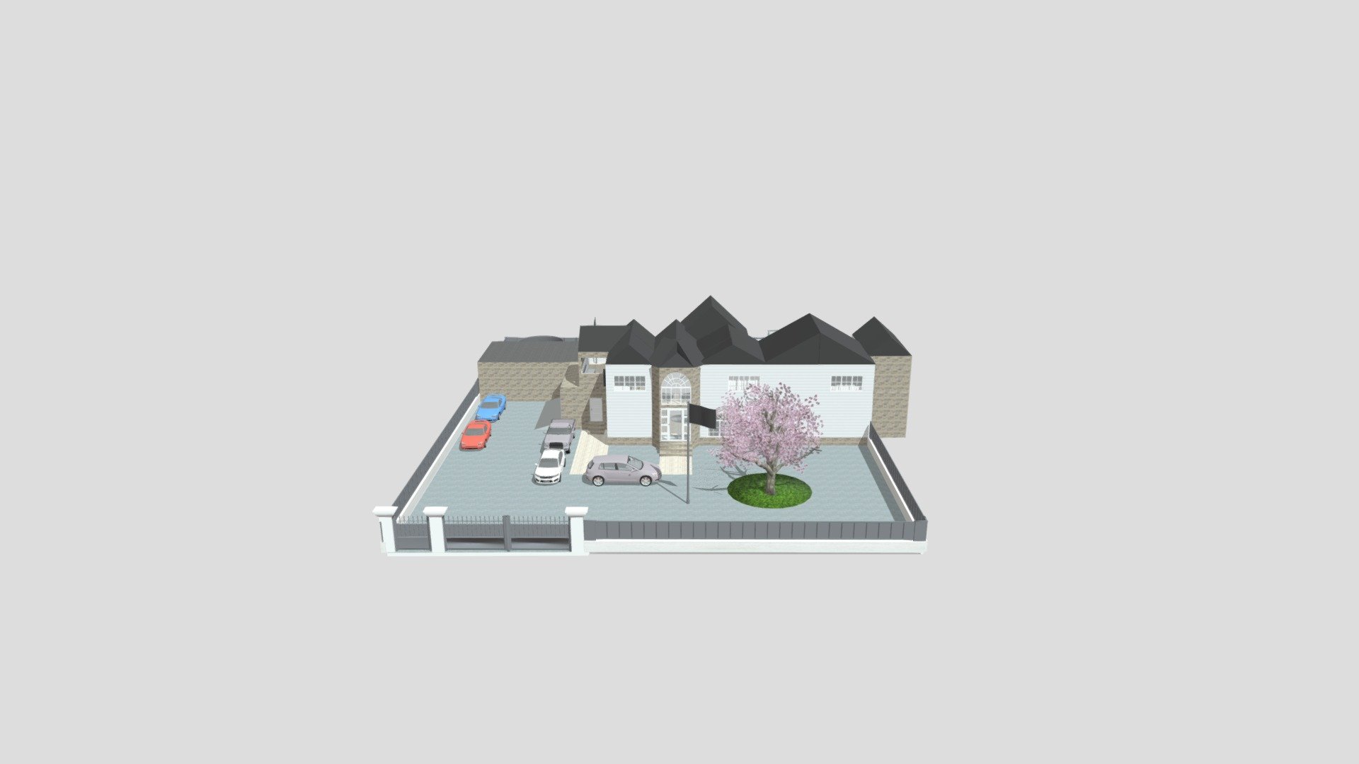 Dream Home - Download Free 3D model by Home Design 3D (@homedesign3d ...