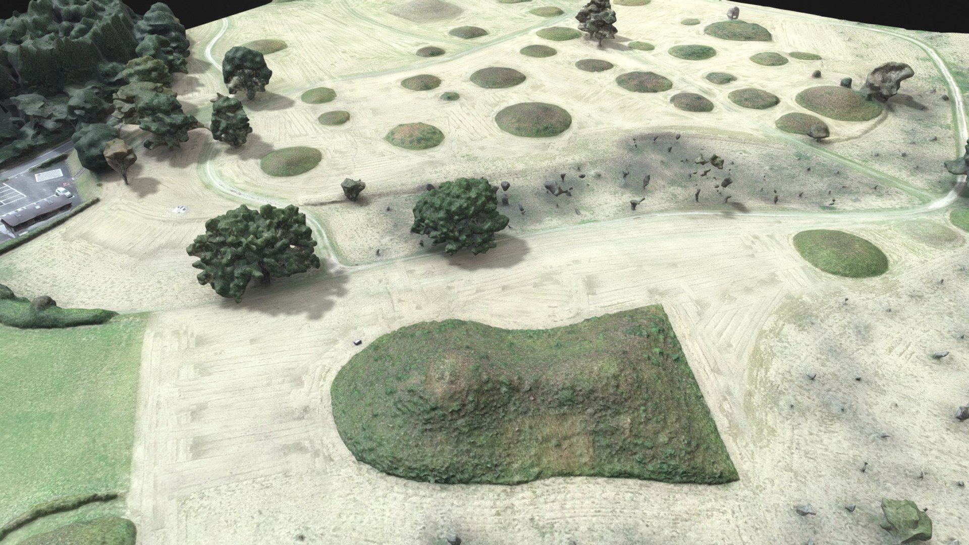 西都原 船塚古墳 Saitobaru-funazuka Tumulus - 3D model by kofun [f49d10a ...