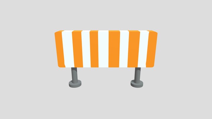 Roadblock 3D models - Sketchfab