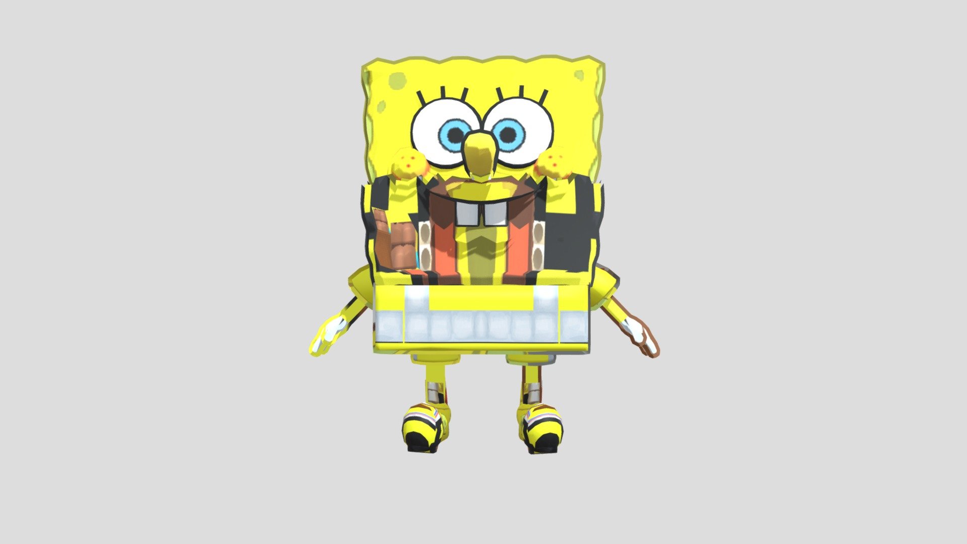 Spongebob mixamo rigged unity - Download Free 3D model by ...