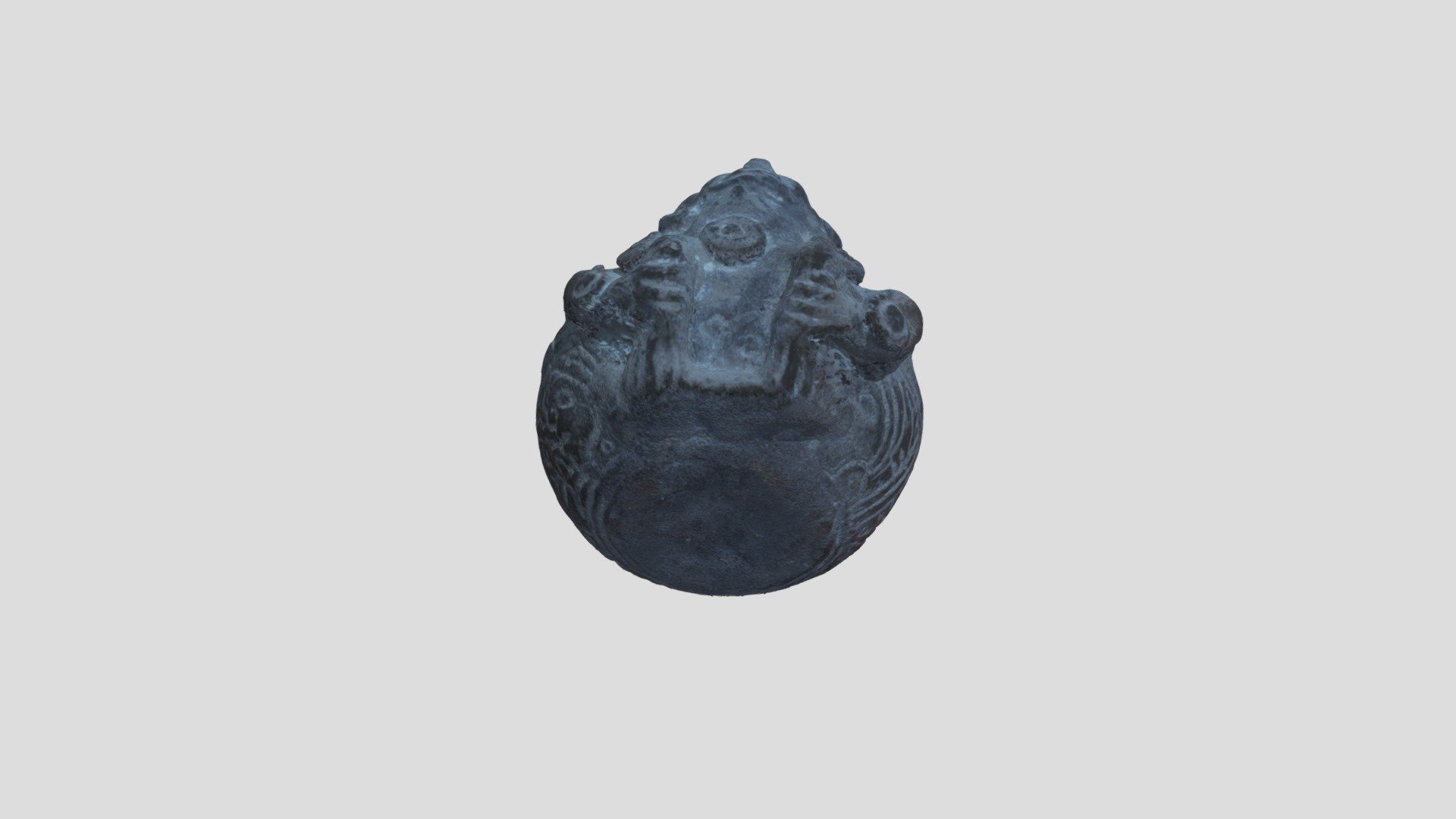 Monte Alban Vase - 3D model by rtrachman [f49de26] - Sketchfab