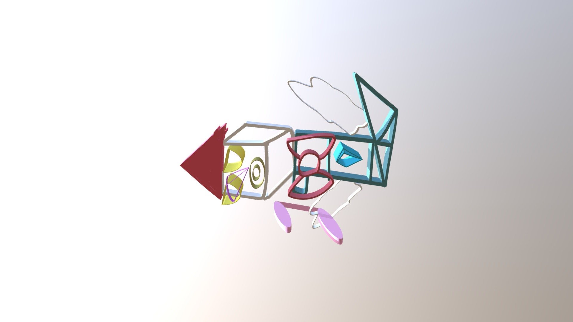 Jack In The Box Cousin On The Phone - 3D model by javierexo [f49f156 ...