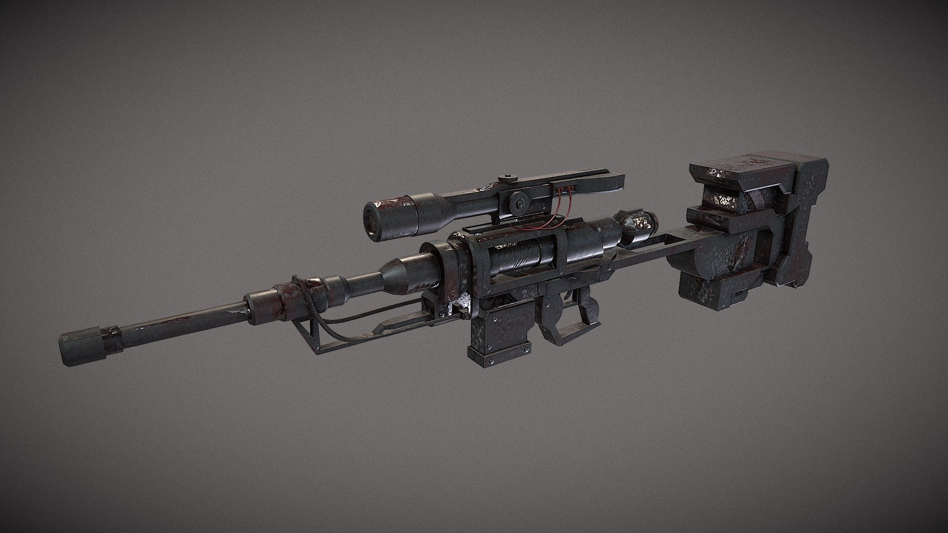 Sniper - 3D model by irons07 [f49f839] - Sketchfab